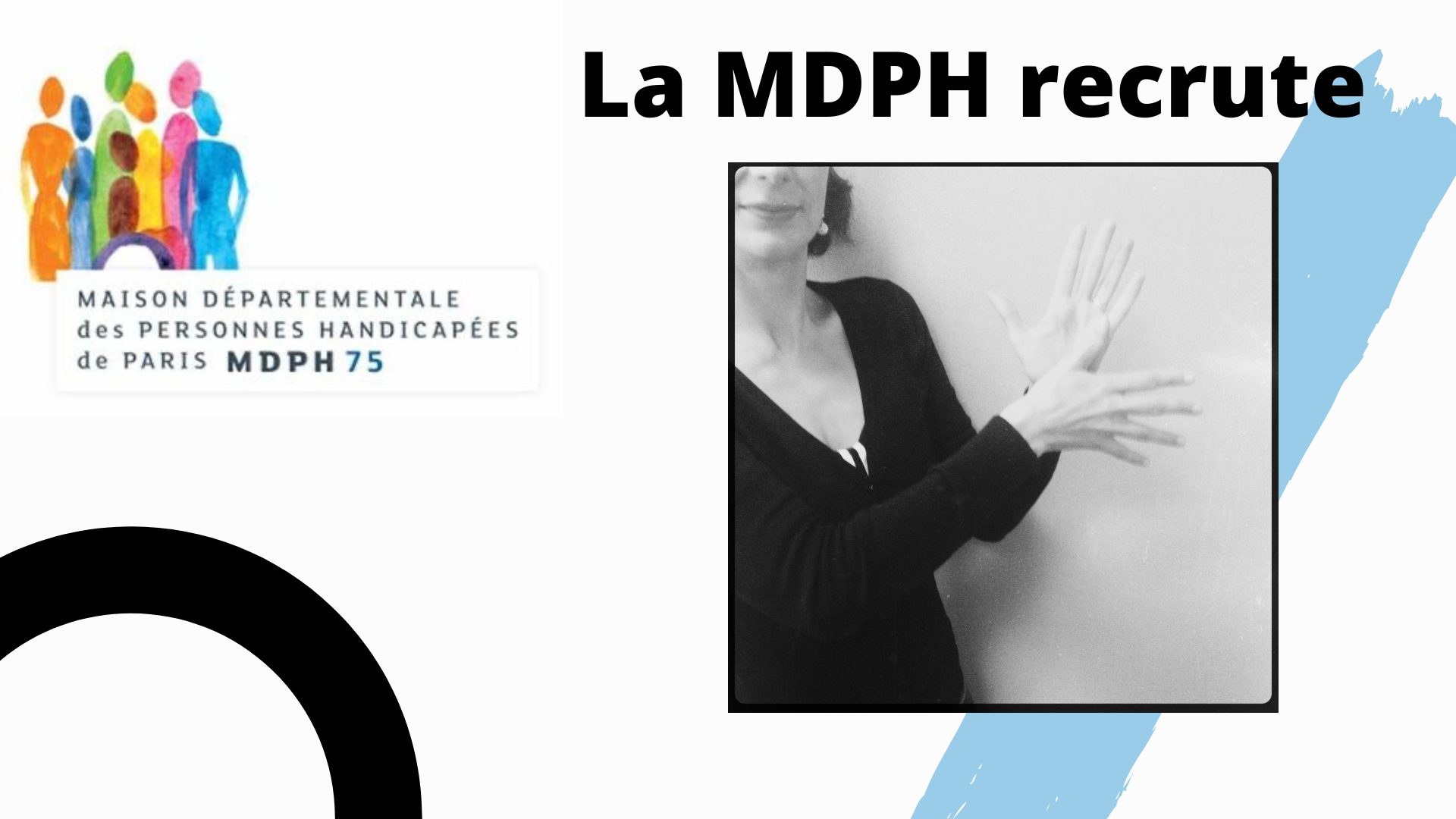 La MDPH recherche un.e agent.e d'accueil LSF - MDPH Paris