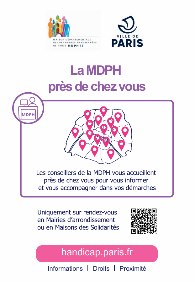 La MDPH près de chez vous - MDPH Paris